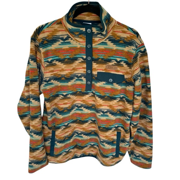 Cinch | Jackets & Coats | Cinch Cruel Girl Womens Aztec Cozy Fleece ...
